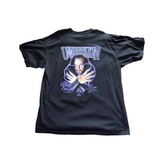 Wwf | Shirts | Vintage Wwf Undertaker Wrestling Tshirt | Poshmark
